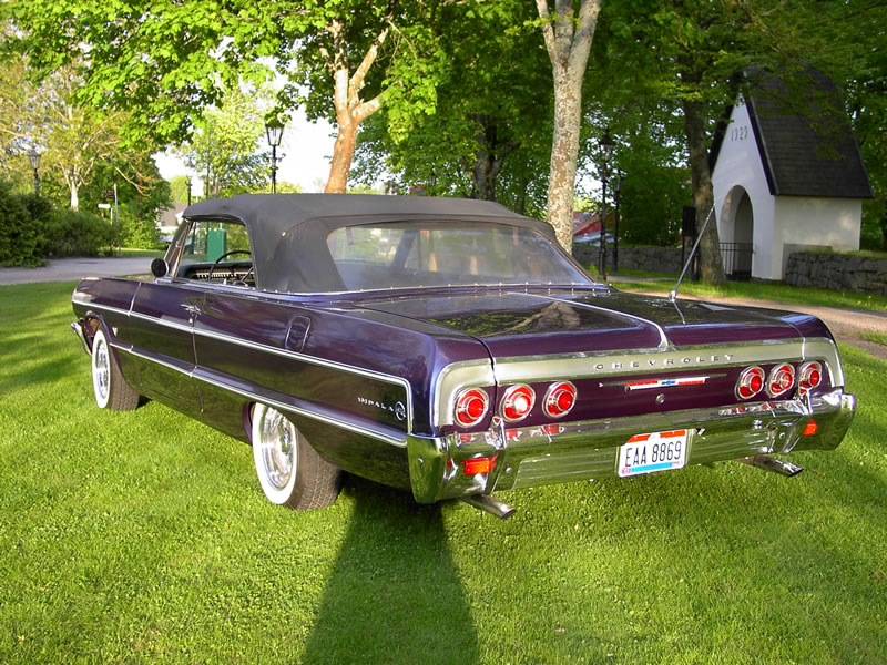 Chevrolet Impala 1964 Cabriolet Dark Blue