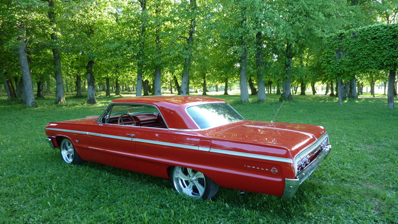 Chevrolet Impala 1964 SS 2d Hard Top Red