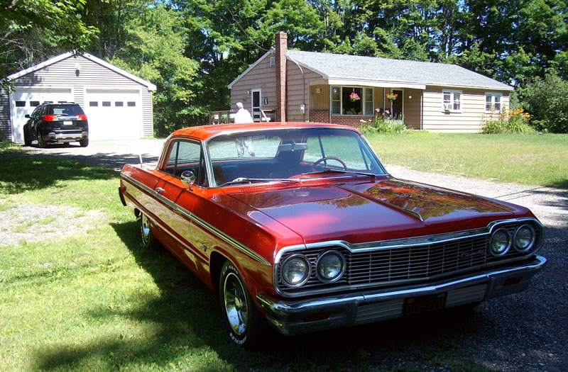 Chevrolet Impala 1964 SS 2d Hard Top Red