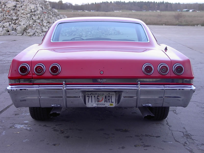 Chevrolet Impala 1965 SS 396 CUI Red
