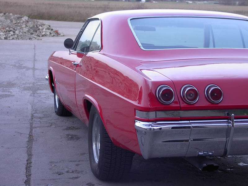 Chevrolet Impala 1965 SS 396 CUI Red